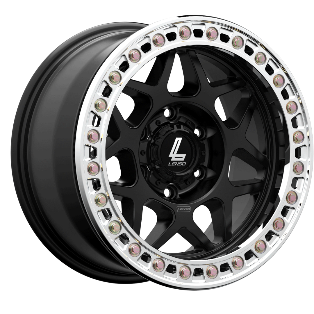 Lenso AMADA (Beadlock) Wheel Satin Black Machined Ring – Lenso Wheels Store